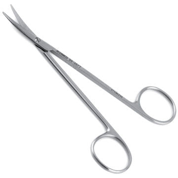 Knapp Strabismus Scissors - Curved Blunt Tips - JEDMED