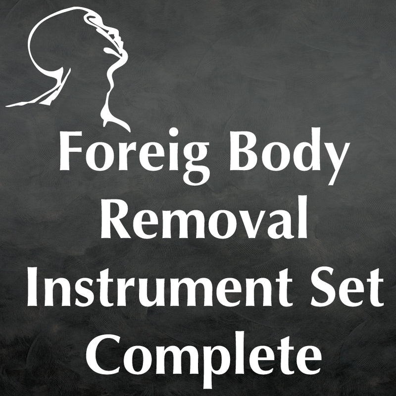Foreign Body Removal Instrument Set Complete - JEDMED